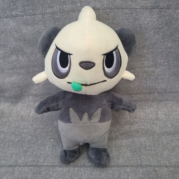 Nintendo | Toys | 22 Pokemon 8 Grey White Plush Pancham Stuffed Animal ...